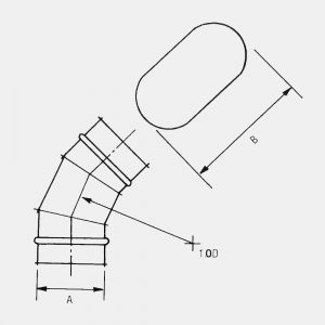 OVAL FITTINGS – Spiral Duct Australia